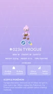 Tyrogue | Pokémon GO Wiki | Fandom