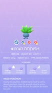 Oddish | Pokémon GO Wiki | Fandom