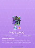 Luxio | Pokémon GO Wiki | Fandom
