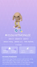 Hitmonlee | Pokémon GO Wiki | Fandom