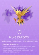 Zapdos | Pokémon GO Wiki | Fandom