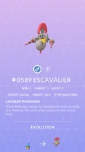 Escavalier | Pokémon GO Wiki | Fandom