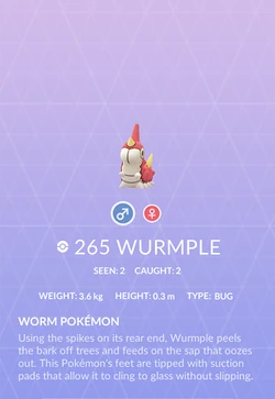 Gráfico De Evolución De Wurmple
