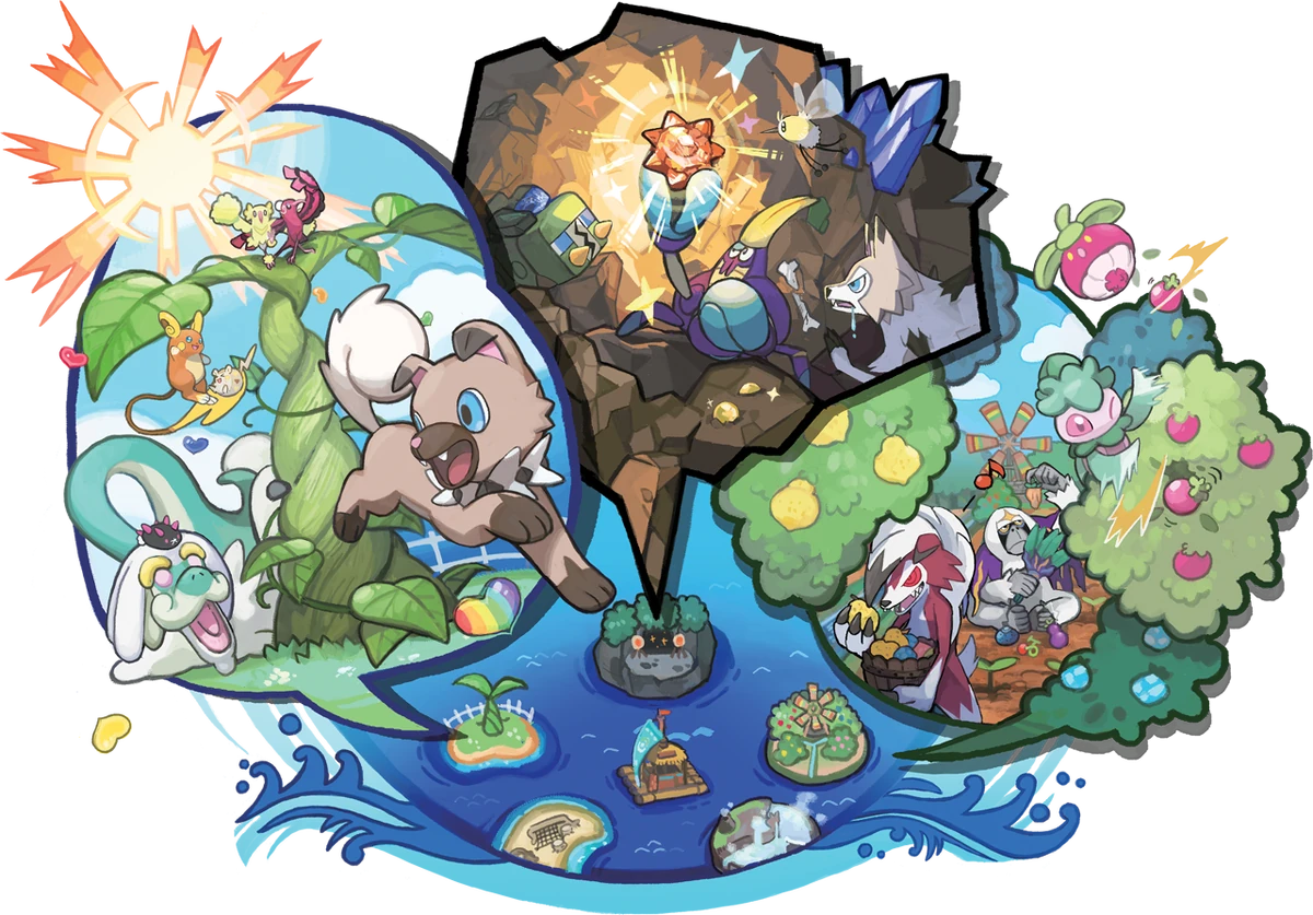 Appendix:Pokémon Ultra Sun and Ultra Moon Walkthrough/Poké Pelago ...