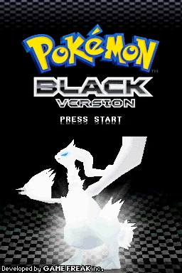 Pokémon Black and White/Gallery/Title screens | Pokémon_NJ Wiki | Fandom