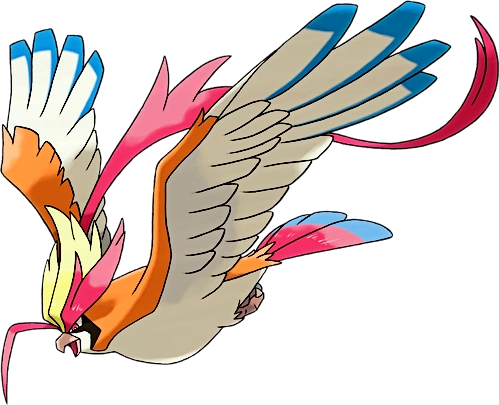 List of Pokémon by shape/List by shape/With a single pair of wings ...