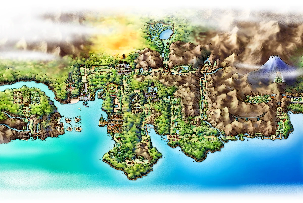 Generation IV/Regions/Johto | Pokémon_NJ Wiki | Fandom