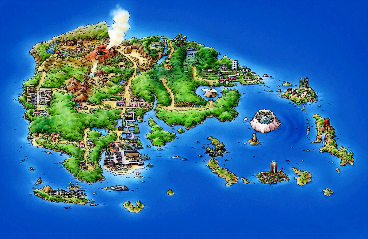Generation III/Regions | Pokémon_NJ Wiki | Fandom