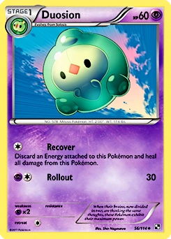 Duosion (Black & White 56) | Pokémon_NJ Wiki | Fandom