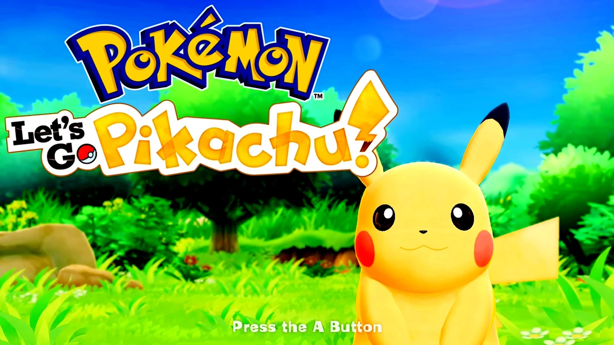 Pokémon Let's Go, Pikachu! and Let's Go, Eevee!/Gallery/Title screens ...