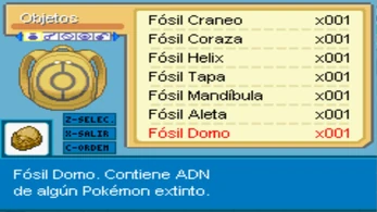 Fósiles | Wiki PokemonReloaded | Fandom