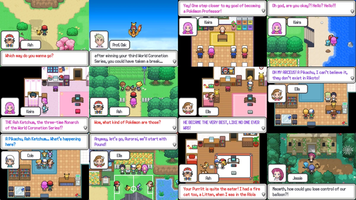 Pokémon Solar Light & Lunar Dark - Anime Chronicles | Pokemon Solar ...