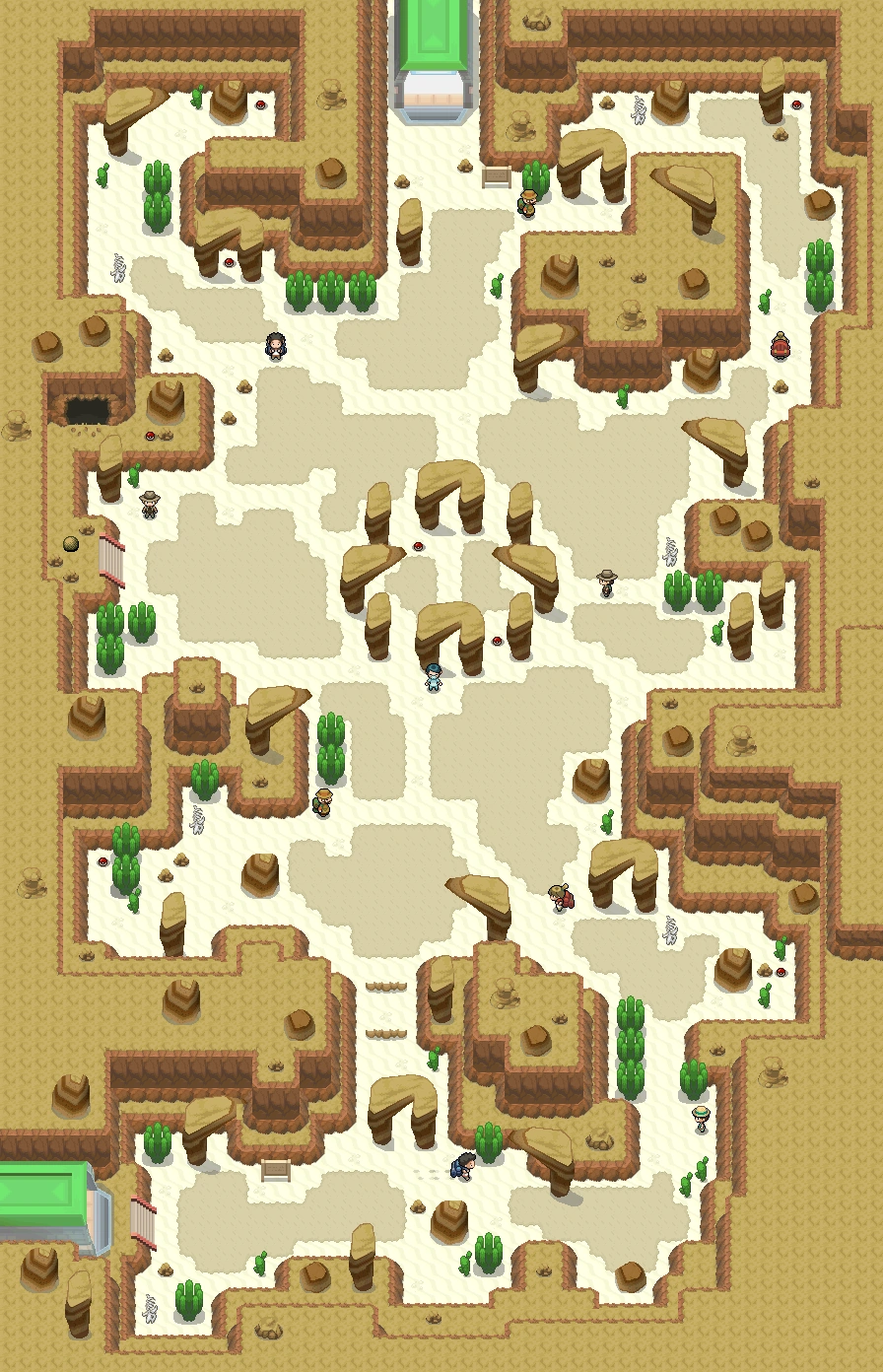 Goldune Desert | Pokemon Solar Light & Lunar Dark Wiki | Fandom