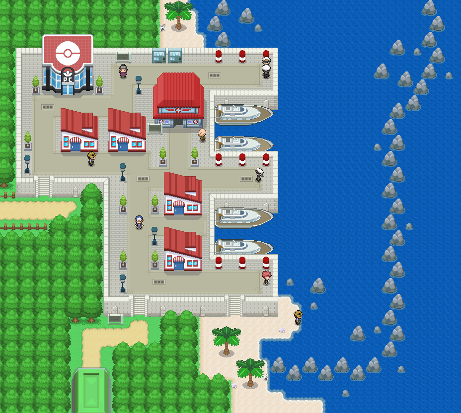 Sailport Town | Pokemon Solar Light & Lunar Dark Wiki | Fandom