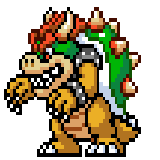 Bowser Walking Sprite