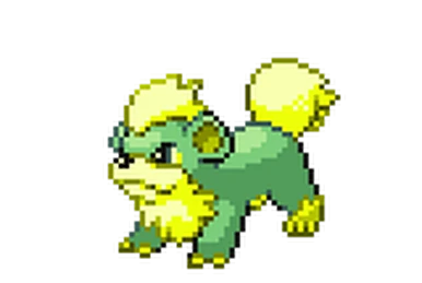 Shiny Growlithe Sprite