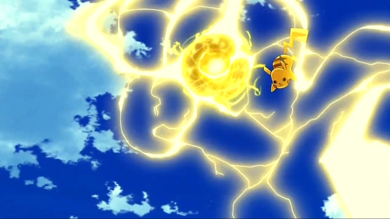 Pikachu Electro Ball Drawing