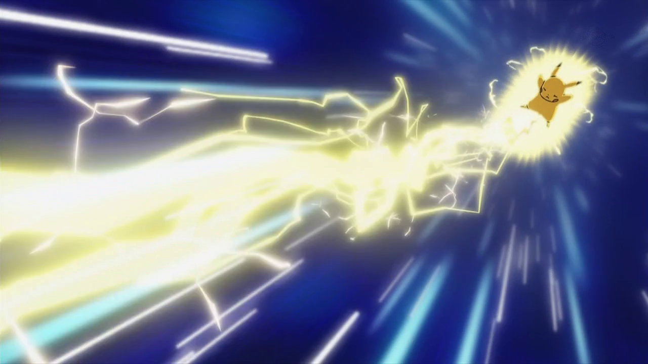 Pokemon Pikachu Thunderbolt
