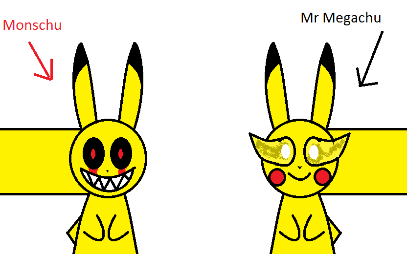 Historia Monschu i Mr Megachu | Pokemony zosi Wiki | Fandom