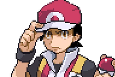 Pokemon Trainer Red Sprite Heartgold