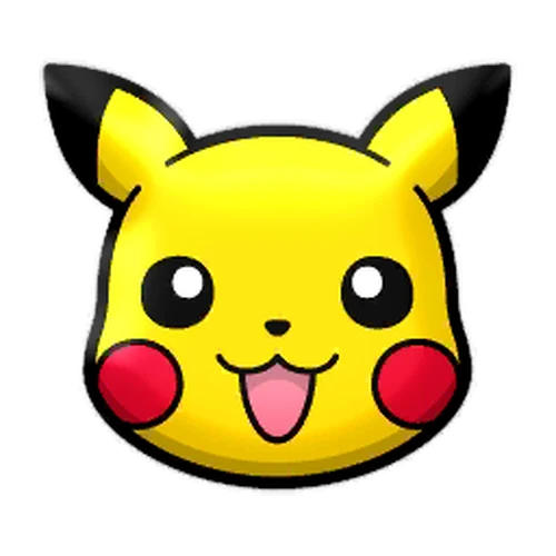 Happy Pikachu Face