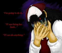 Choked Red Creepypasta Fan Art