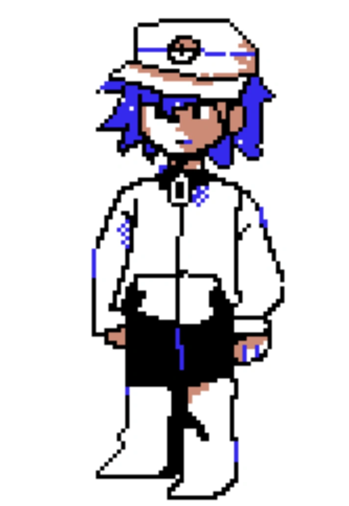 Pokemon Crystal Character Sprite