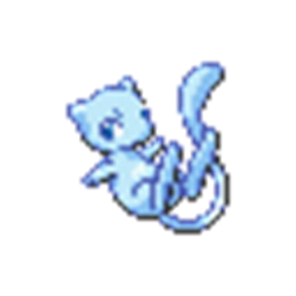 Shiny Mew Sprite