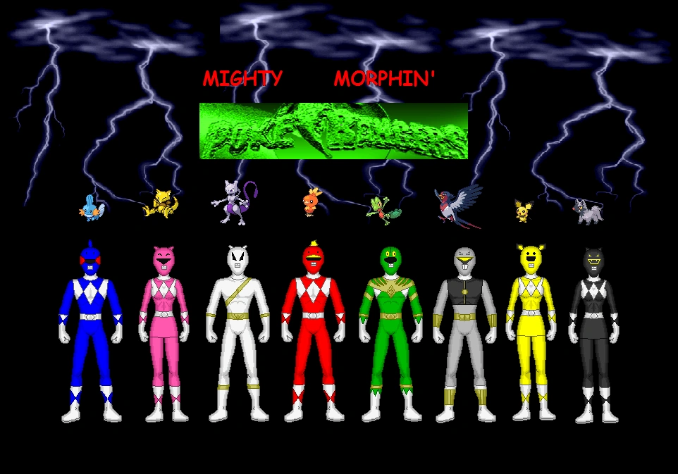Mighty Morphin' Poké Rangers | Poke Rangers Wiki | Fandom