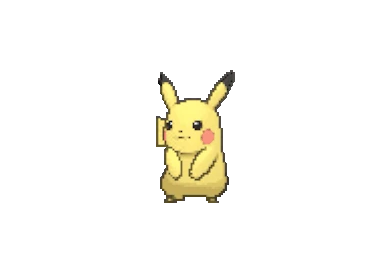 Pikachu Sprite Animated Gif