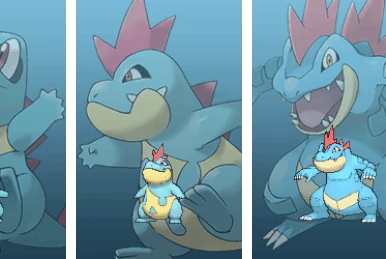 Totodile Evolution Chart