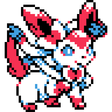 Sylveon Pixel Art