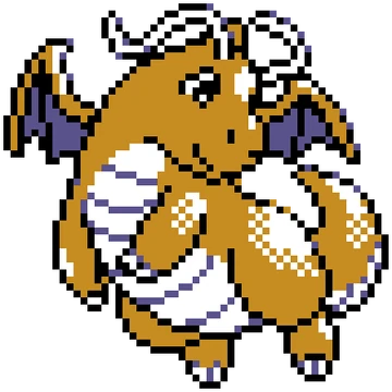 Dragonite Overworld Sprite