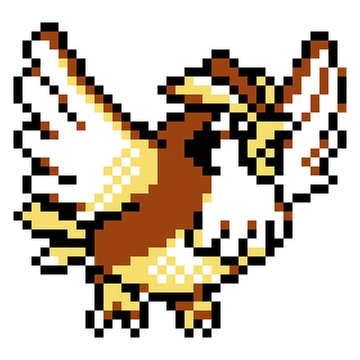 Pidgey Back Sprite