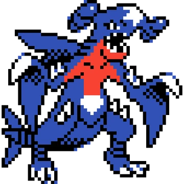 Garchomp Sprite Grid