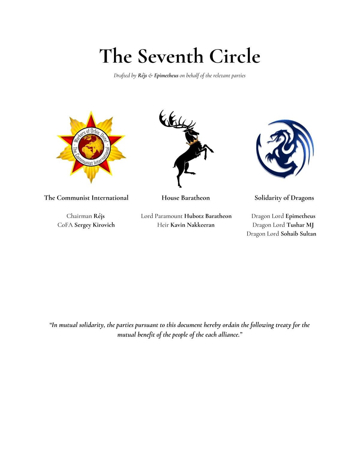 Seventh Circle | Politics and War Wiki | Fandom