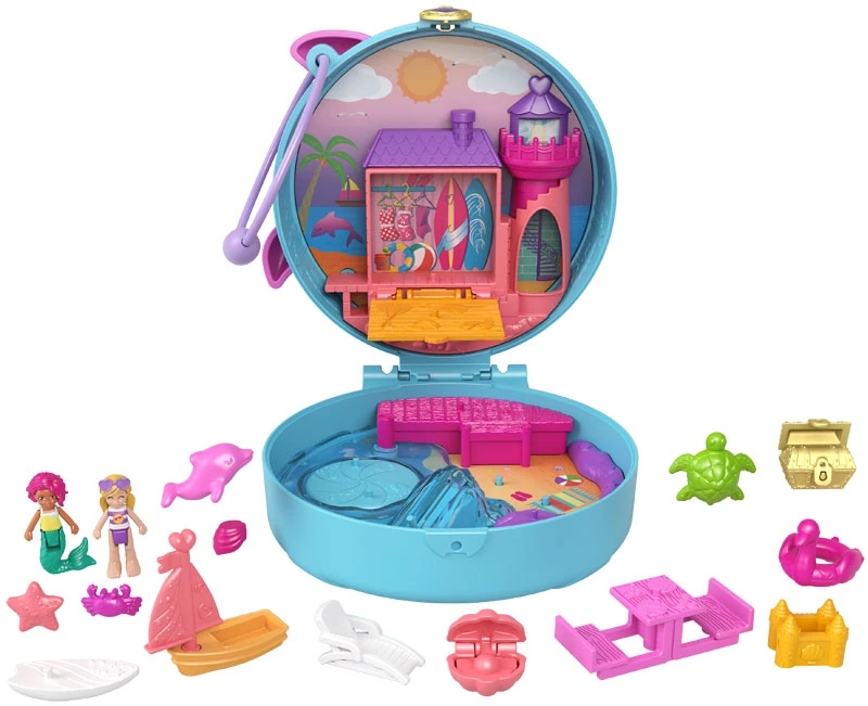 Dolphin Beach Compact | Polly Pocket Wiki | Fandom