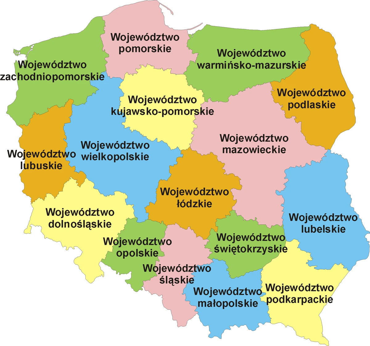 Podział administracyjny Polski | Polska Wiki | Fandom