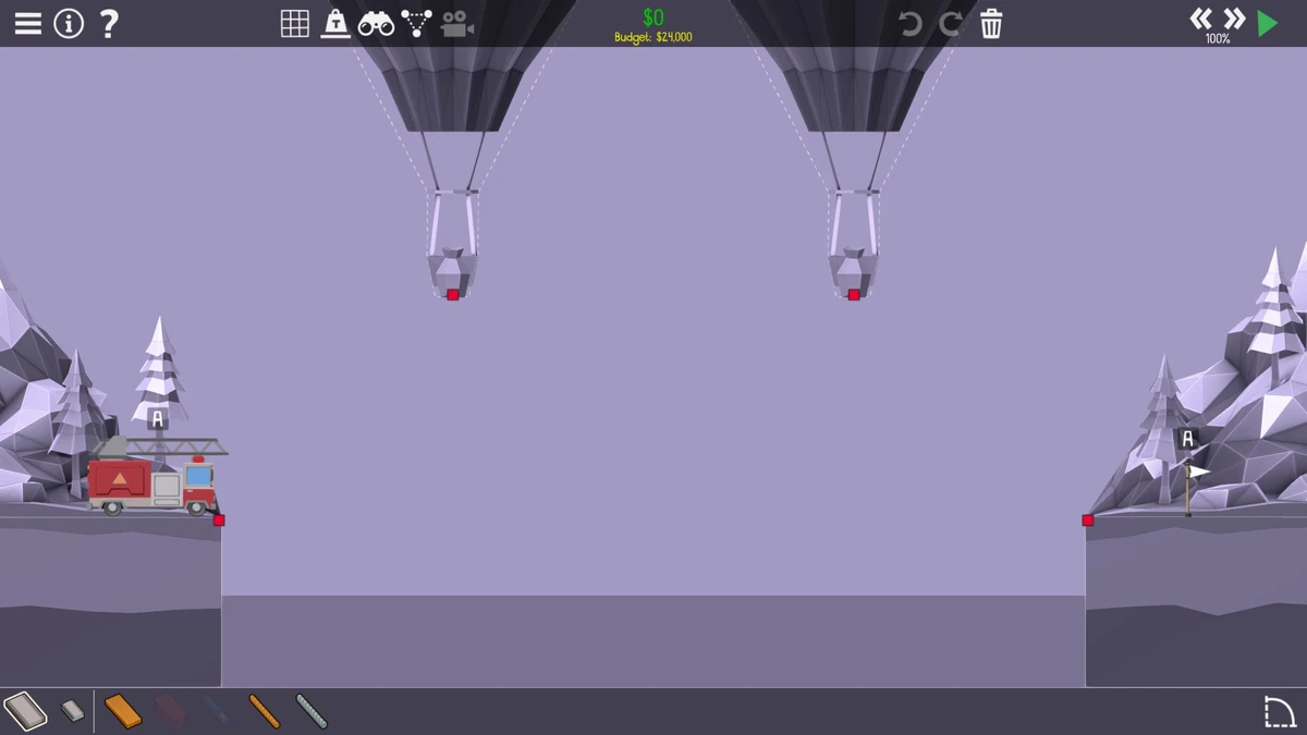 1-08: Rope Support | Poly Bridge 2 Wiki | Fandom