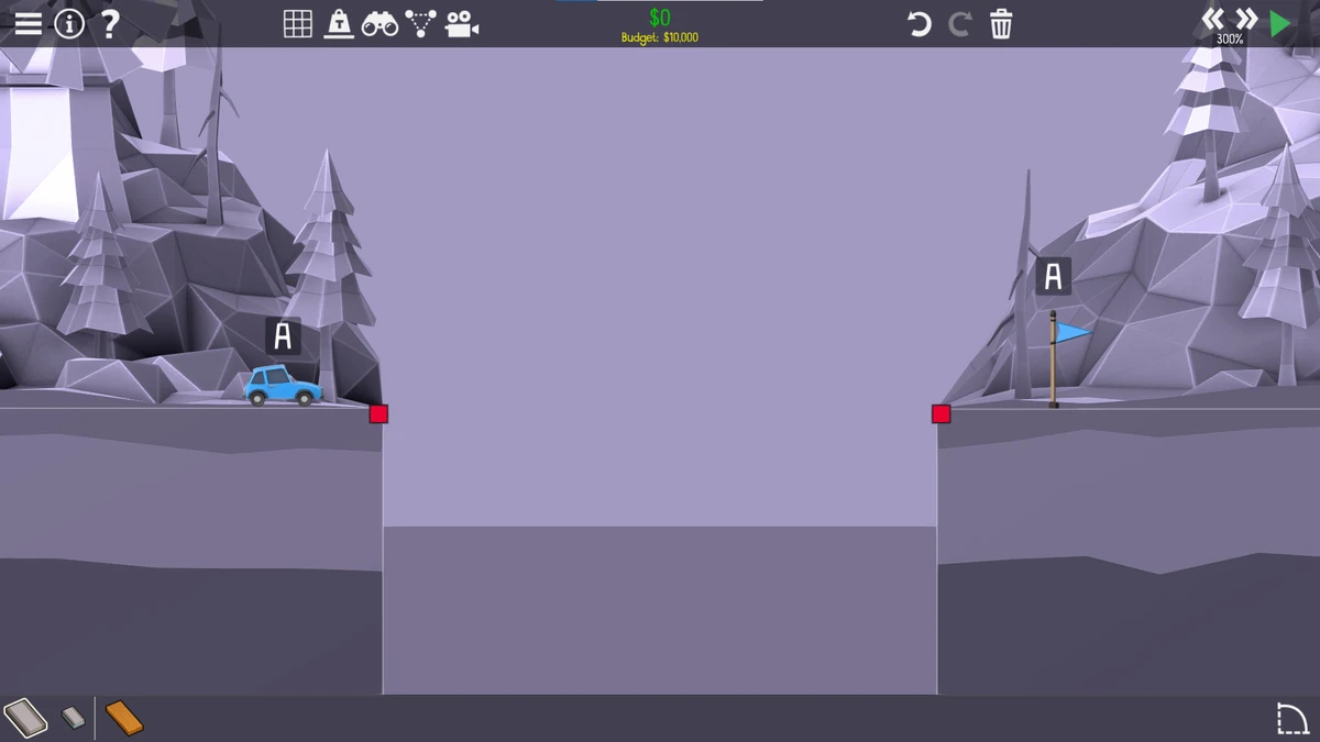 1-01: Ten Meter Simple Bridge | Poly Bridge 2 Wiki | Fandom