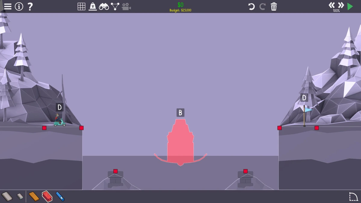 1-06: First Drawbridge | Poly Bridge 2 Wiki | Fandom