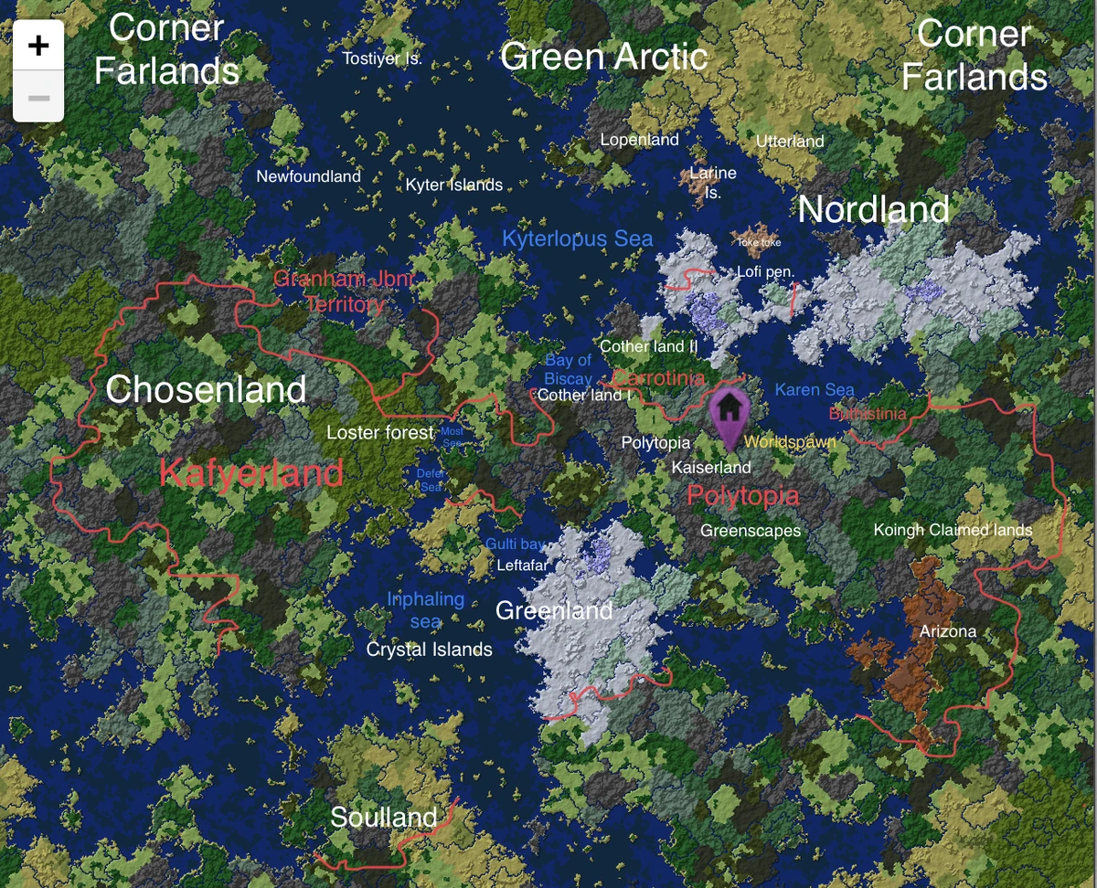 World Regions | Polycraft Wiki | Fandom