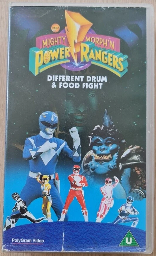 Mighty Morphin Power Rangers - Volume 3 - Different Drum & Food Fight ...