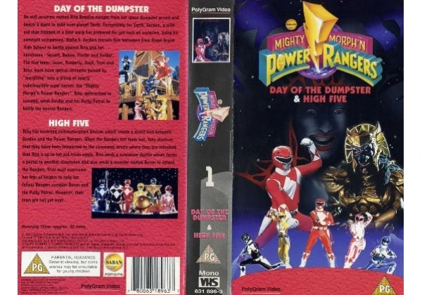 Mighty Morphin Power Rangers - Volume 1 - Day of the Dumpster & High ...