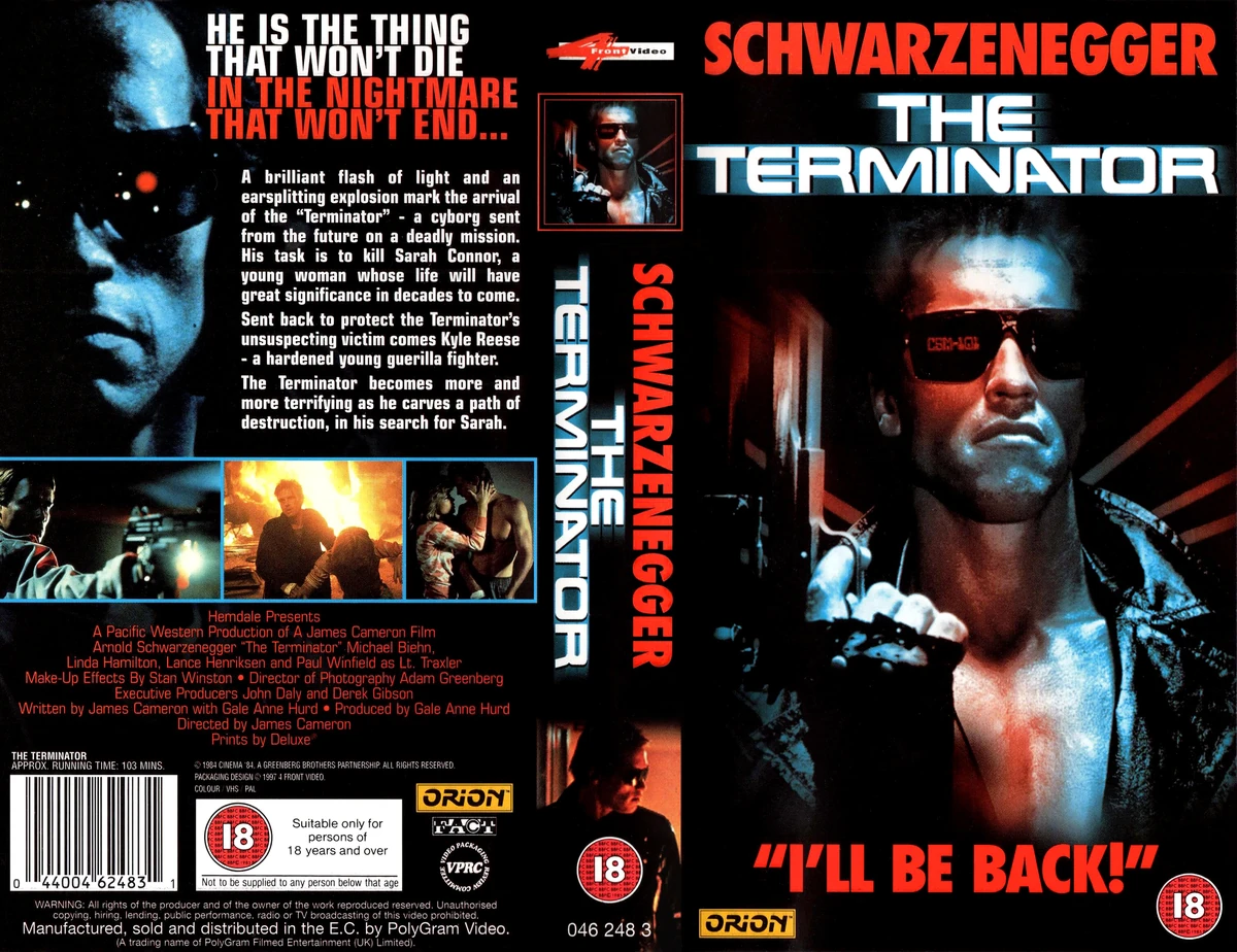 The Terminator | PolyGram Video Wiki | Fandom
