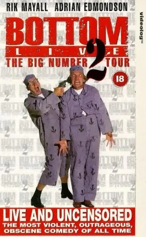 Bottom Live - The Big Number 2 Tour | PolyGram Video Wiki | Fandom