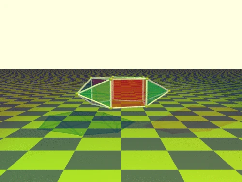 Biaugmented pentagonal prism | Polytopes Wiki | Fandom