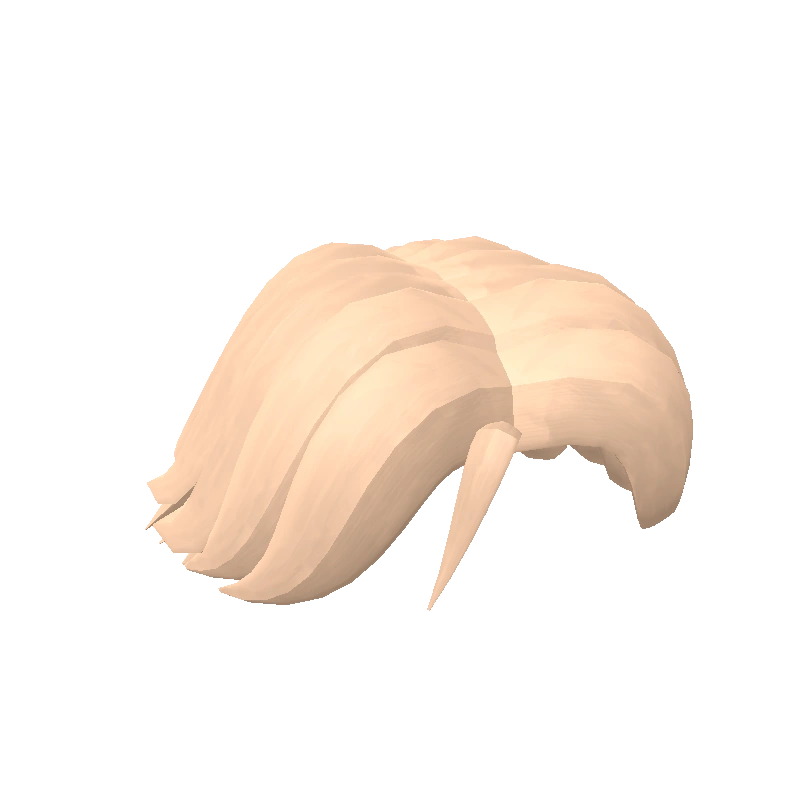 Blonde Middle Parted Hair | Polytoria Wiki | Fandom