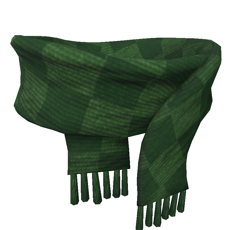 Checkered Green Scarf | Polytoria Wiki | Fandom