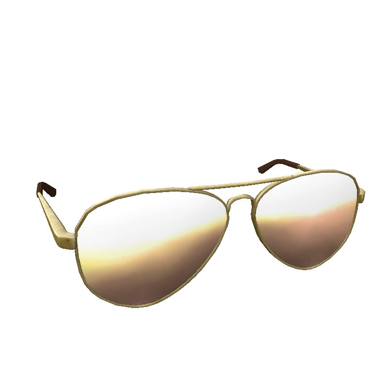 Golden Aviator Shades | Polytoria Wiki | Fandom